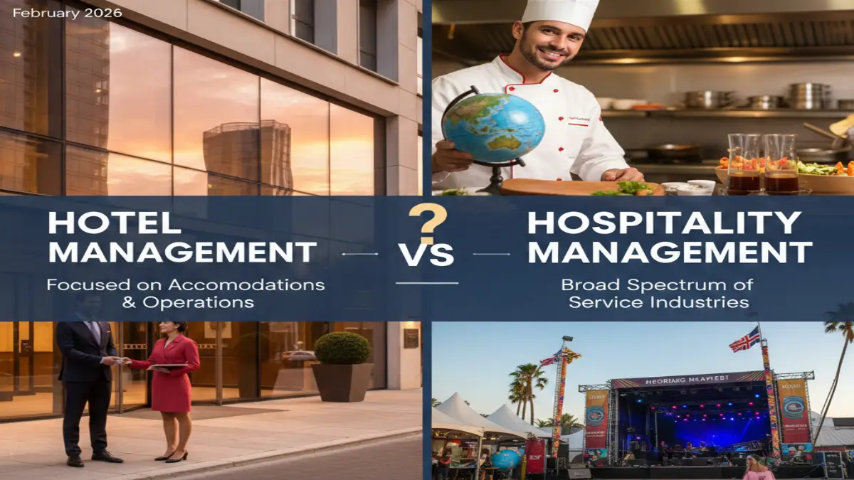Hotel Management vs Hospitality Management Differences & Careers
